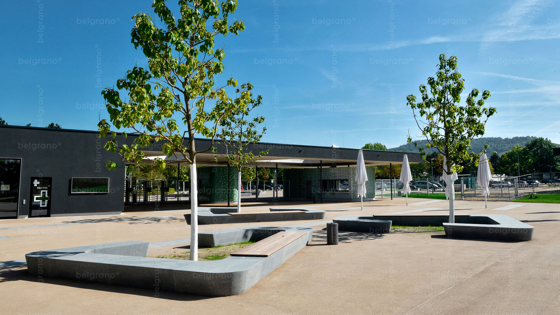 Fellbach | Freizeitzentrum - BESCO - Berliner Steincontor GmbH
