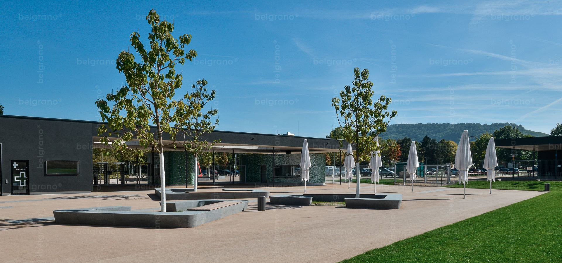 Fellbach | Freizeitzentrum - BESCO - Berliner Steincontor GmbH