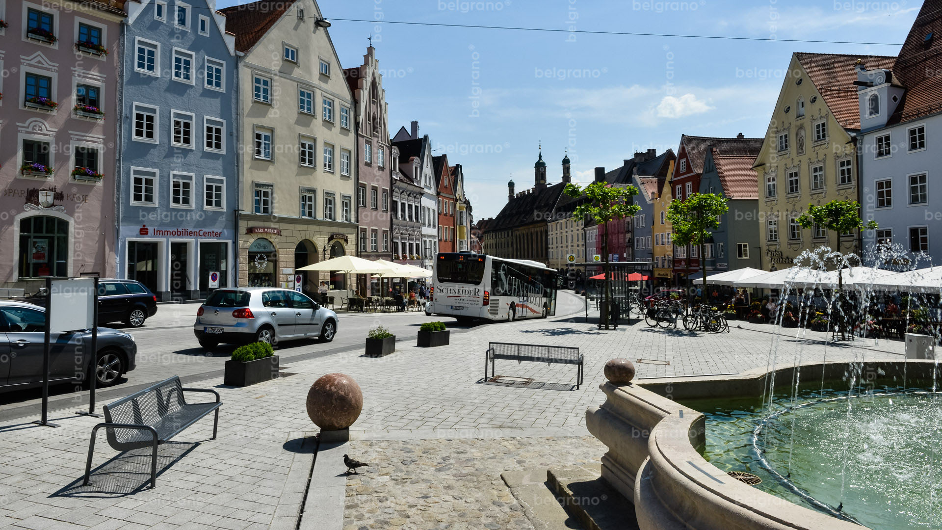 Landsberg am Lech | Hauptplatz - BESCO - Berliner Steincontor GmbH