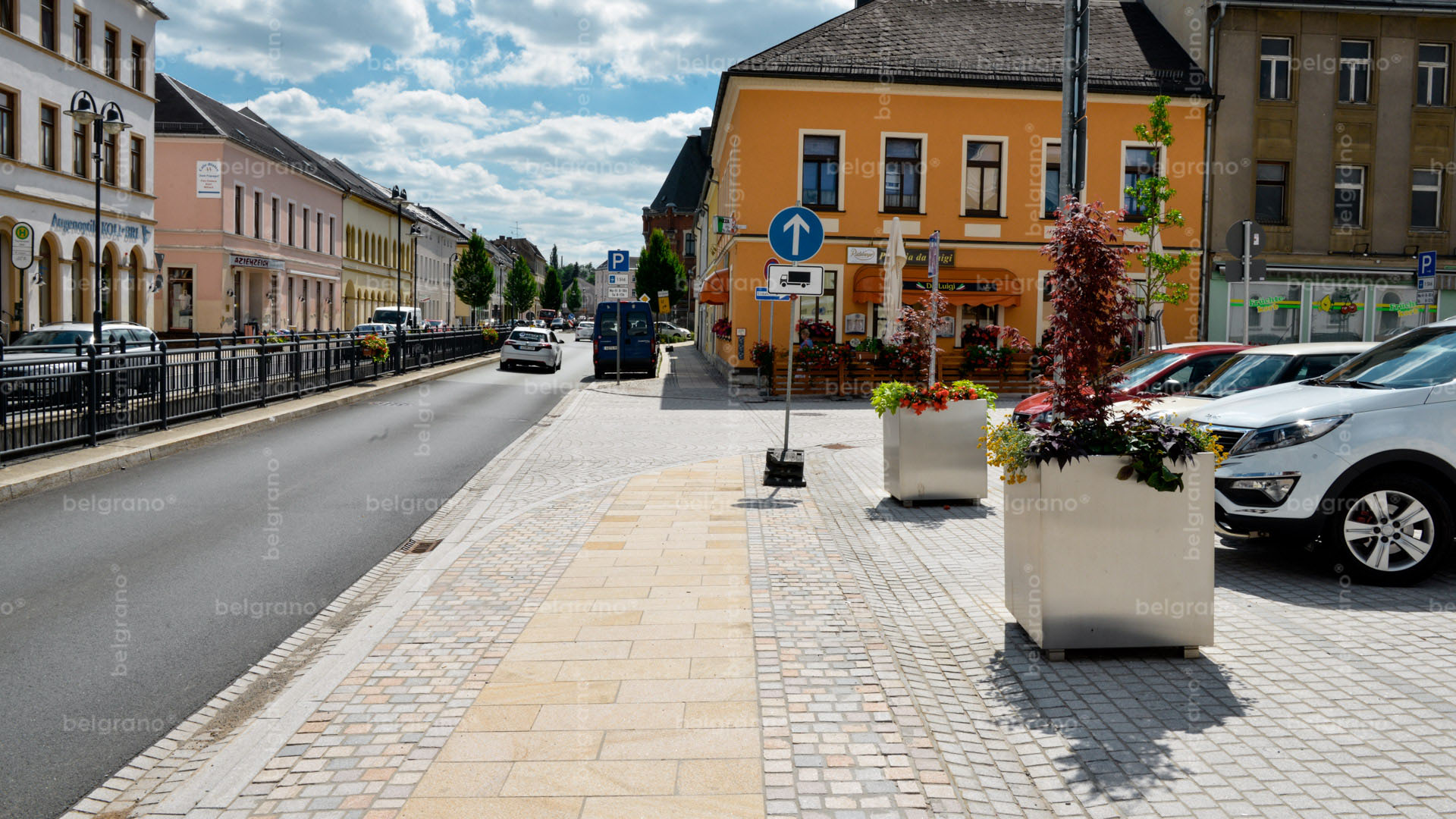 Lengenfeld | Neugestaltung Marktplatz - BESCO - Berliner Steincontor GmbH