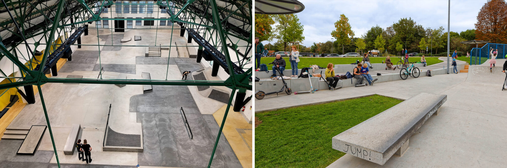 Natural stone under pressure: how skateparks put materials to the ...